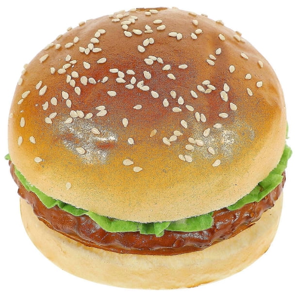 Realistic Burger Lifelike Simulation Fake Burger Bakery Display Food ...