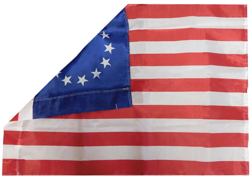 Waving American Flag 13 Stars