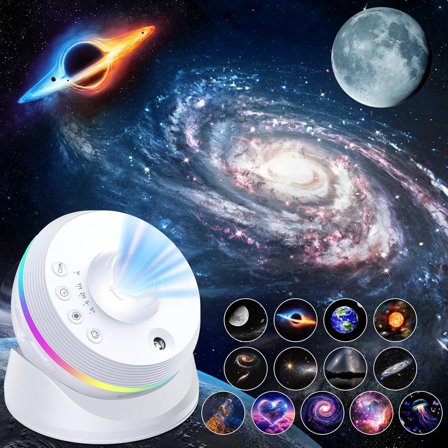 Starry sky projector, 4K high-definition planetarium projector ...