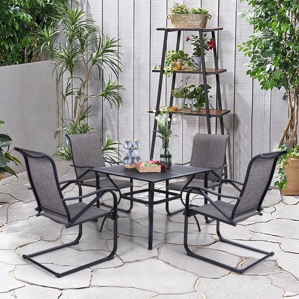 C Spring Patio Chairs