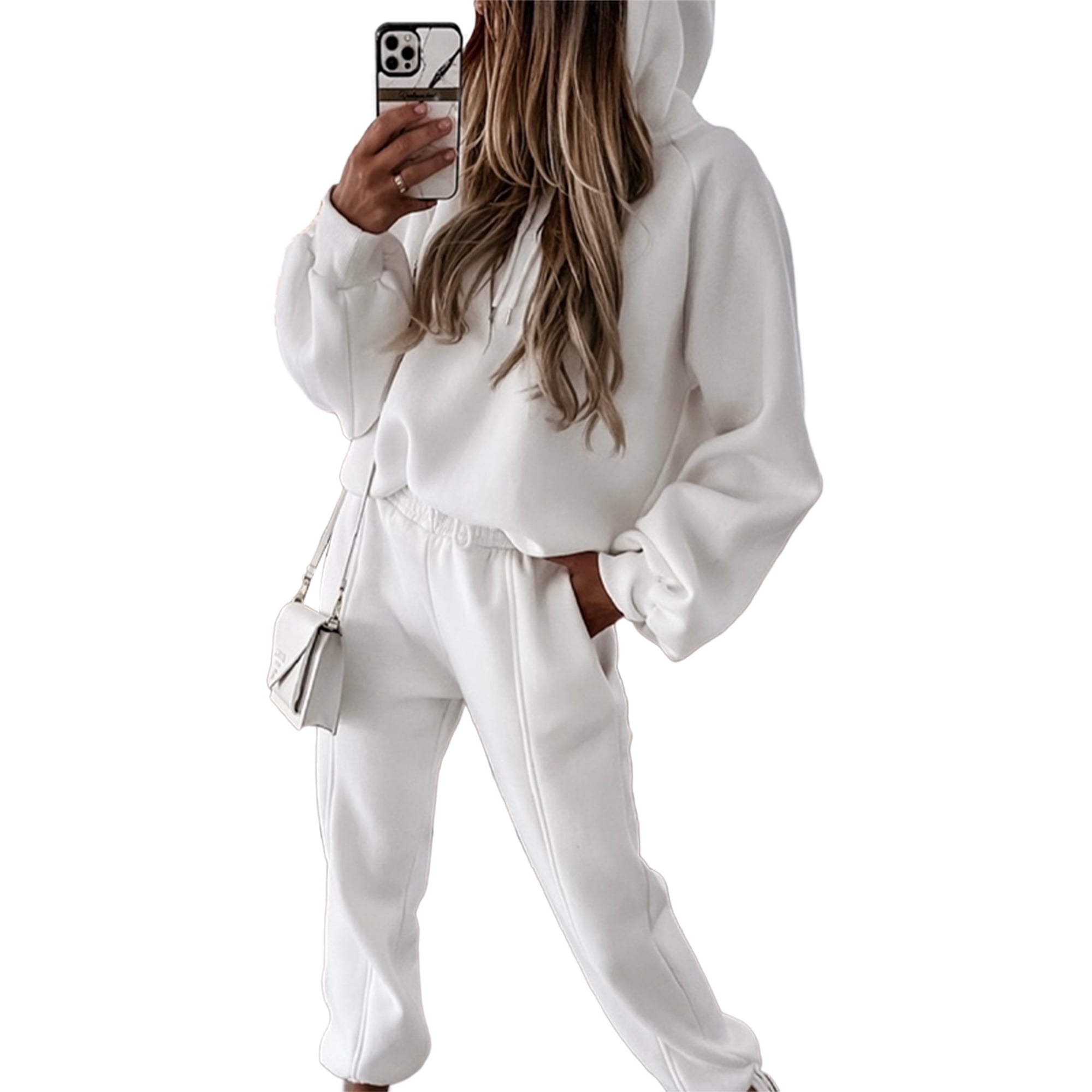 Click here for Mawclos Women Two Piece Outfit Hoodies Sweatsuits... prices