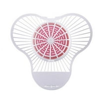 HOSPECO Health Gards Urinal Screen with Non-Para Block, White/Pink ...