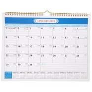 2018 Big Grid Wall Calendar - Walmart.com