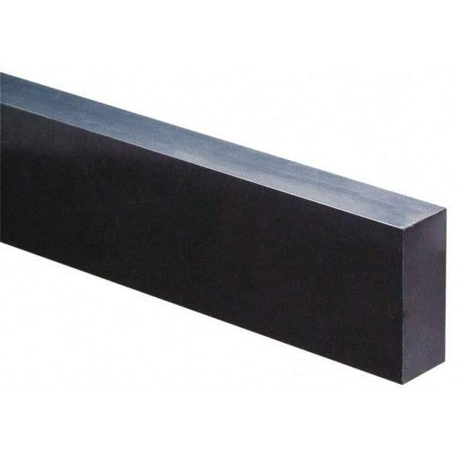 Made in USA 4' x 1" x 1/8" Black Acetal Rectangular Bar - Walmart.com