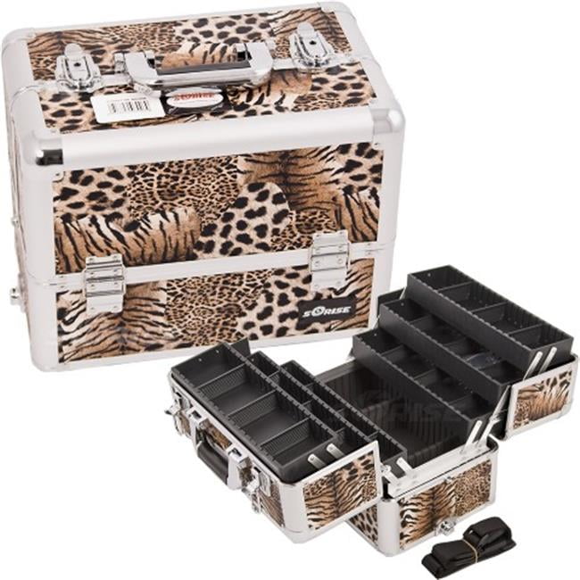 Leopard Brown Pro Makeup Case - Walmart.com