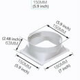 LARUYEKO Portable 5. 8 Inch A/C Exhaust Hose Coupler, A/C Window ... LARUYEKO Portable 5. 8 Inch A/C Exhaust Hose Coupler, A/C Window ...