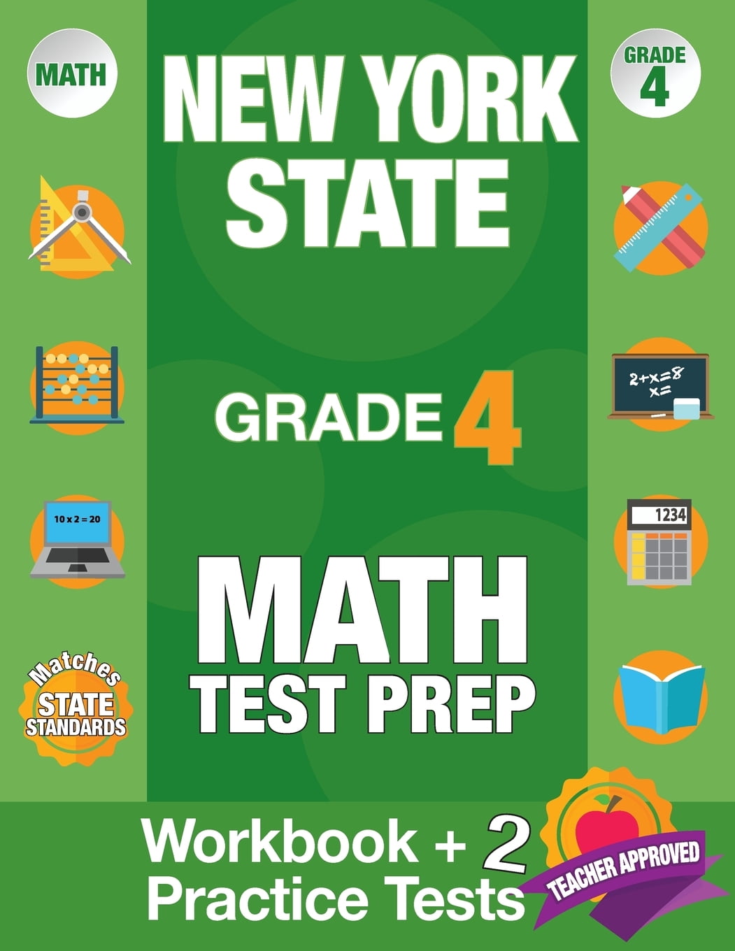 New York State Grade 4 Math Test Prep New York 4th Grade Math Test 