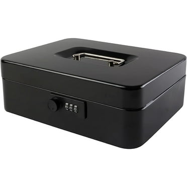 Sparco Steel Combination Lock Cash Box - Walmart.com