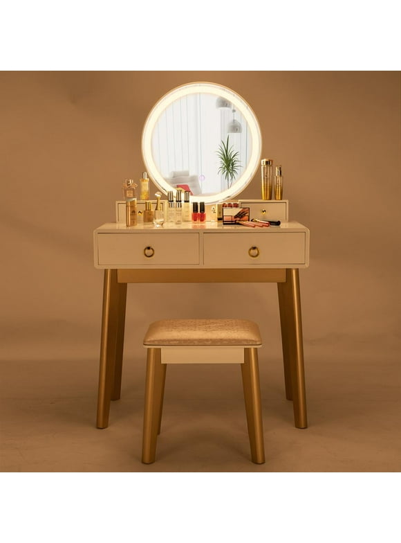 White Vanities in Bedroom Vanities - Walmart.com