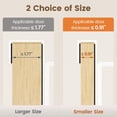 2 Pack Black Over The Door Coat Hanger, Heavy Duty Metal Door Hanger ...