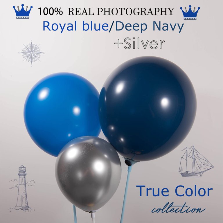 Real Blue Balloons