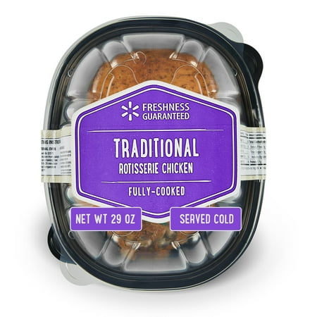 Freshness Guaranteed Traditional Rotisserie Chicken – Walmart Inventory ...