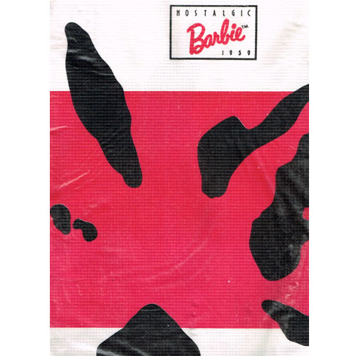 Barbie Vintage 1988 'Nostalgic Barbie' Paper Table Cover (1ct ...