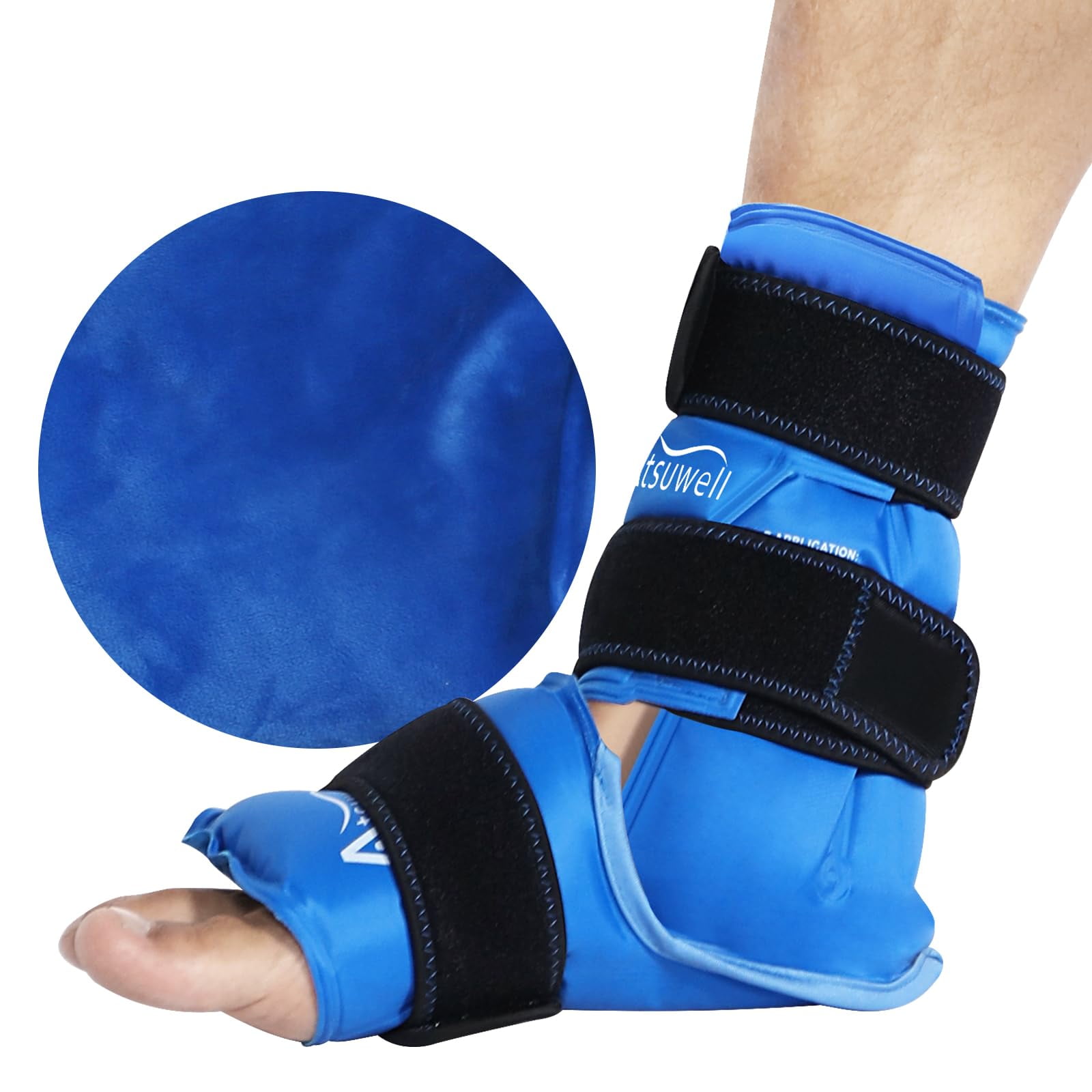 Compresa de hielo para tobillo Atsuwell para compresión en frío ...