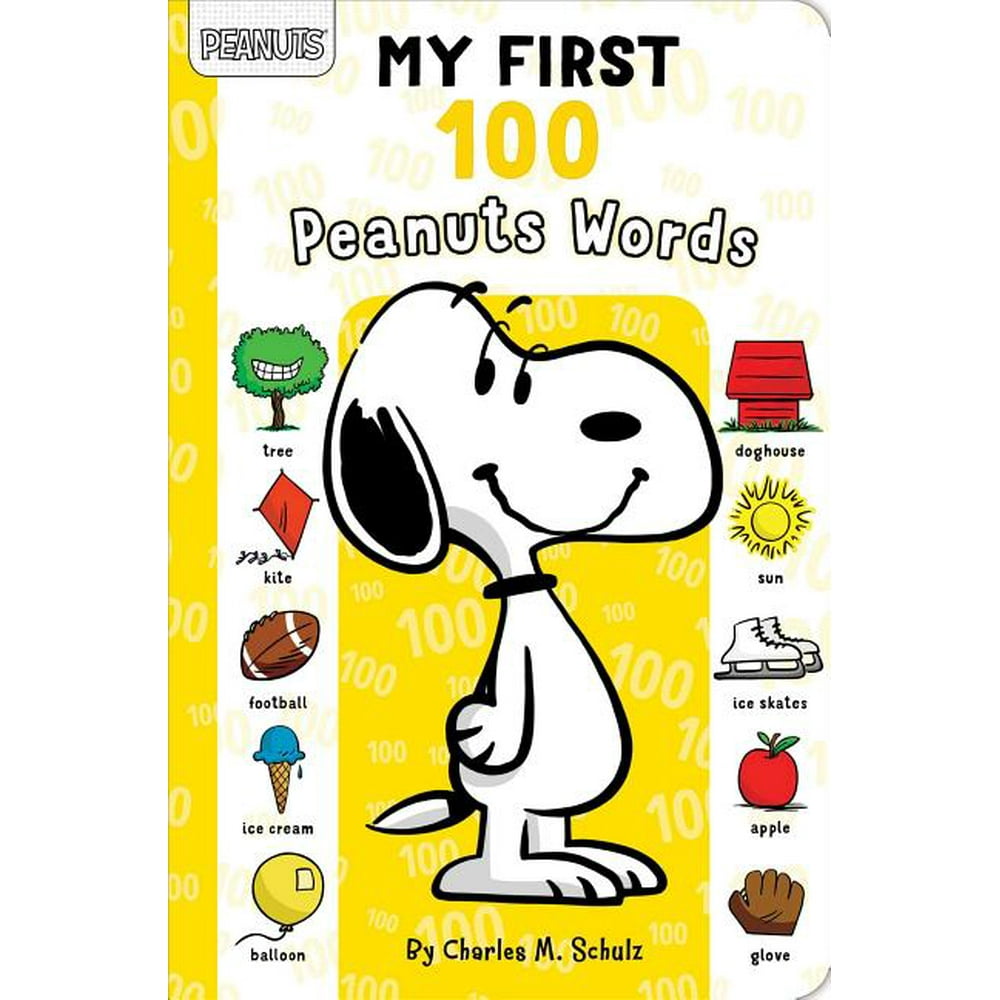 My First 100 Peanuts Words (Board Book) - Walmart.com - Walmart.com