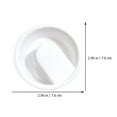 BESTYASH 6Pcs White Small Carafe Lid Sturdy Replaceable Pitcher Cover ...