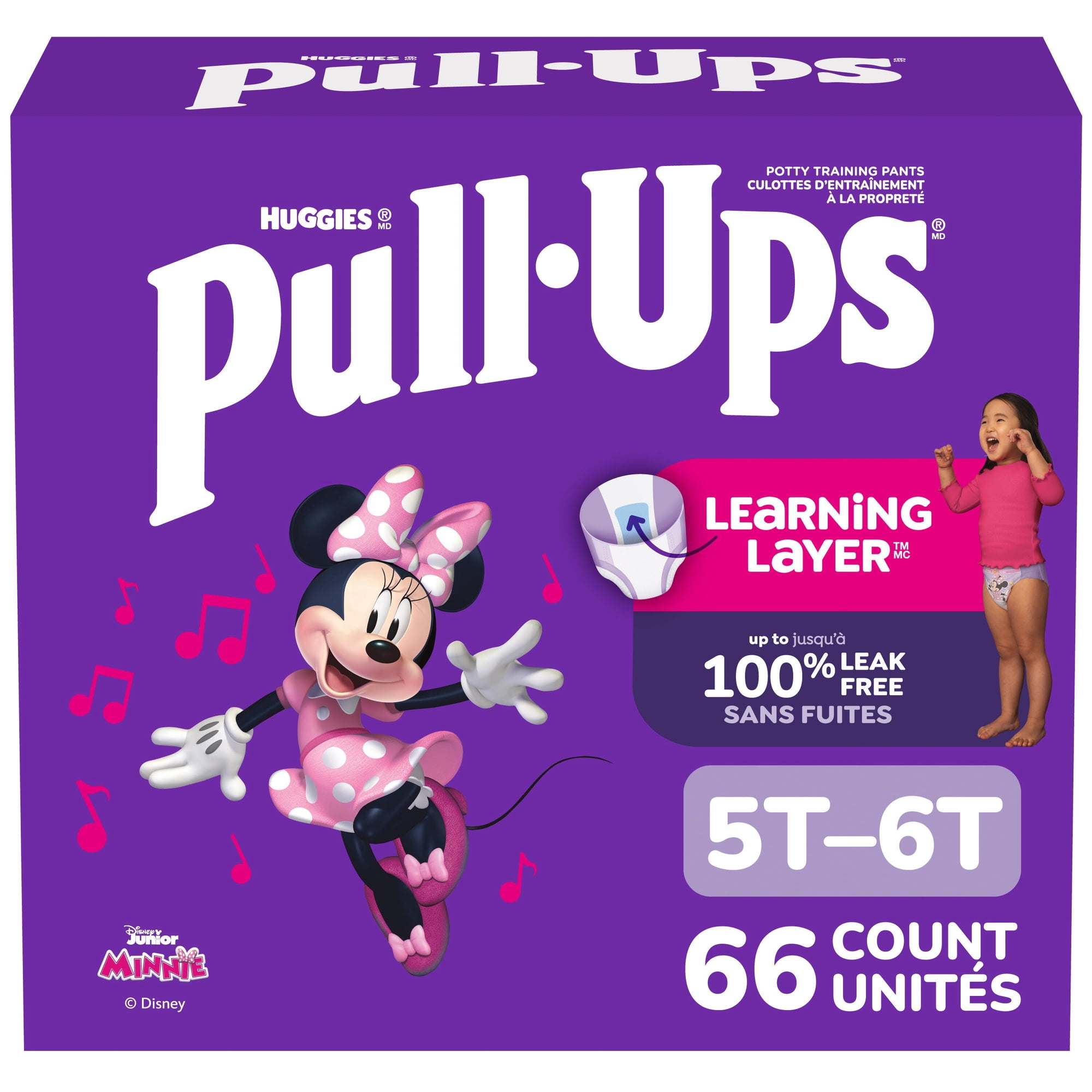 Click here for Pull-Ups Girls Potty Training Pants  5t-6t (46+ Lb... prices