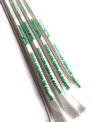 200 Pack Agave Fiber Straws Bio Preferred Ecofriendly Alternative to ...