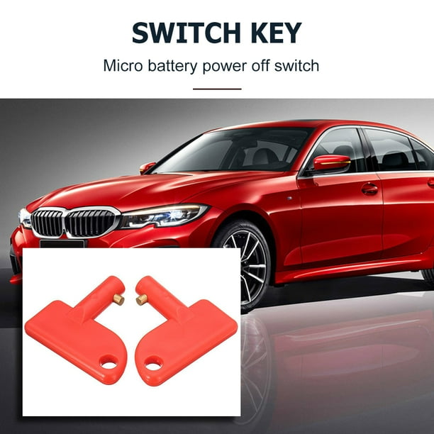 Lutabuo Car Vehicle Battery Cut Off Key Marine Power Disconnect ...