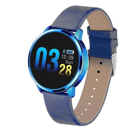 Activity monitors q8 smart watchcolor screen smartwatch women fitness ...