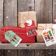 CCOCC 2026 New Merry Christmas Tags 50Pcs/Pack for Xmas Gift Wrapping ...