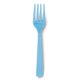Unique Industries Plastic Forks, Light Blue, 18ct - Walmart.com