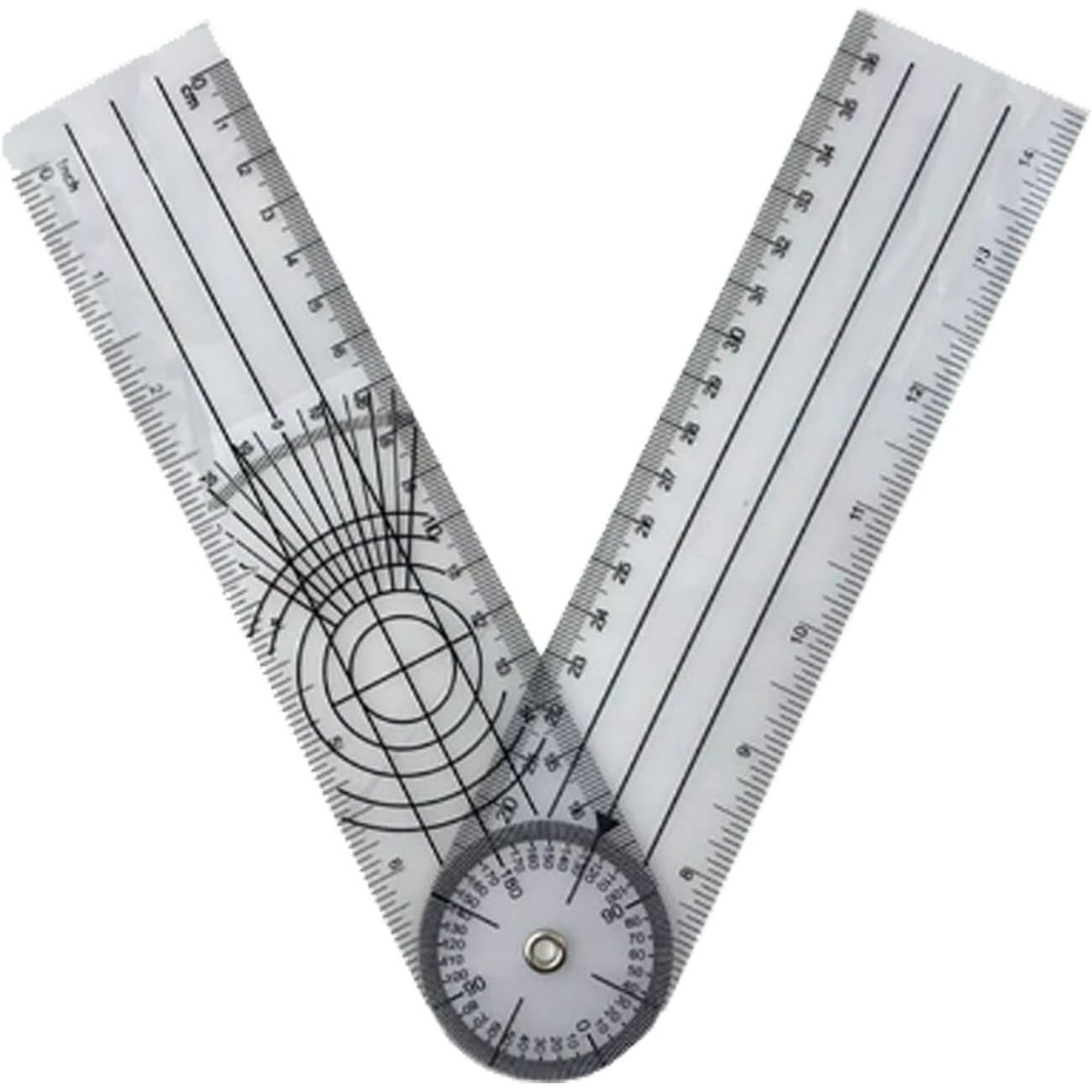 Click here for Ssuperp Robust Protractor Pvc Physiotherapy Medica... prices
