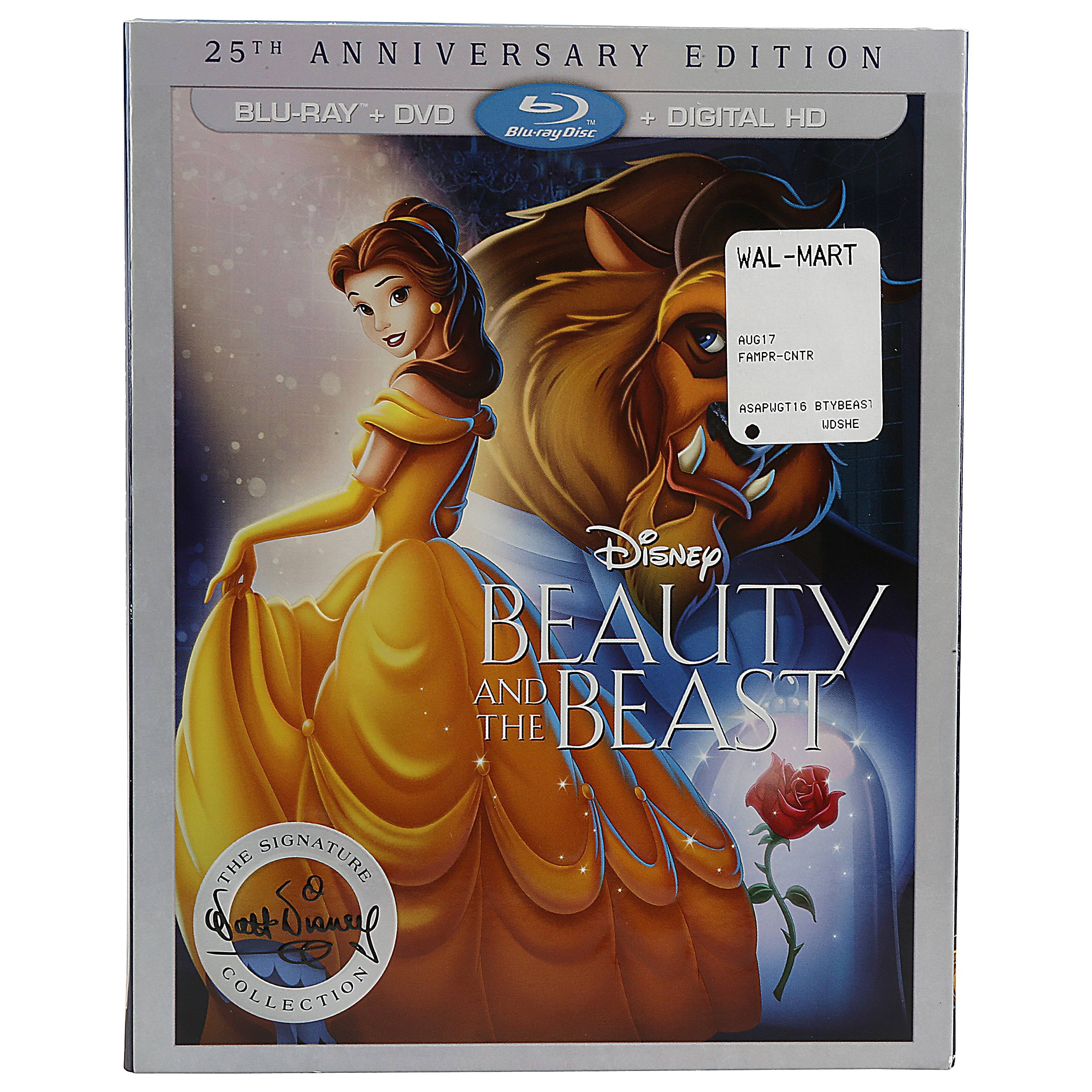 Beauty and the Beast 25th Anniversary Edition Signature Collection (Blu ...