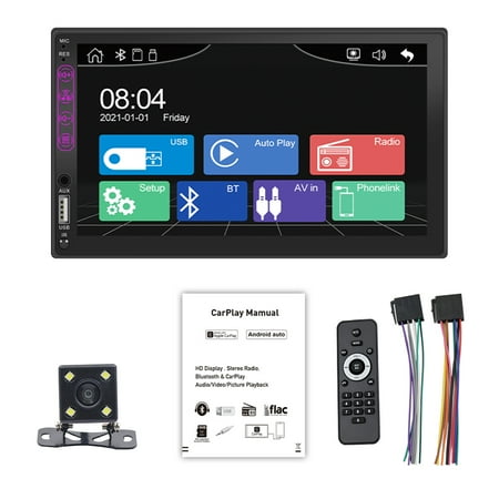 7 Inch HD Capacitive Screen MP5 Multimedia Center Player Car Multimedia ...