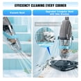 SEYVUM Cordless Handheld Pool Vacuum with Telescopic Pole, 80 Min ...