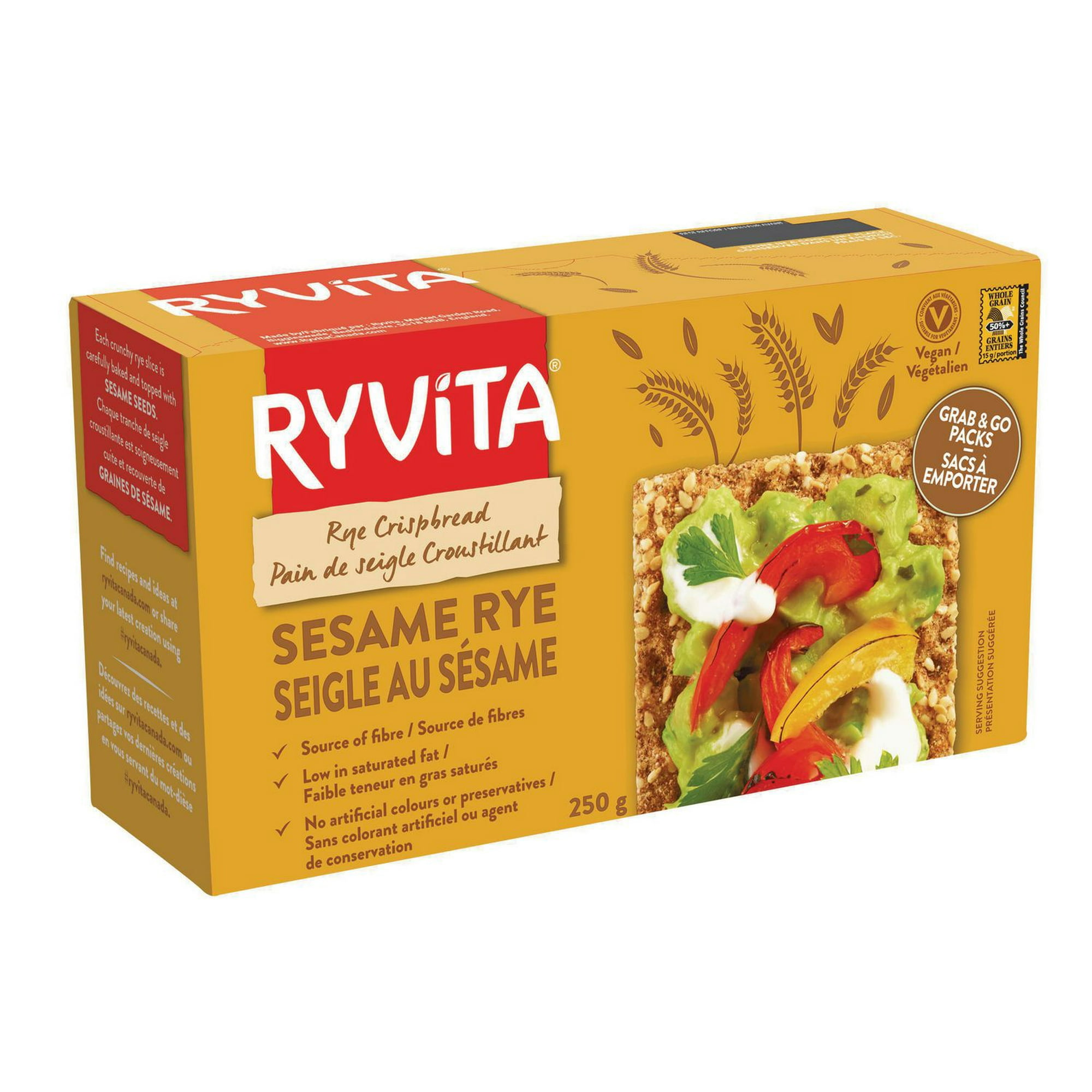 Click here for Ryvita Sesame Rye Crispbread 250 G prices