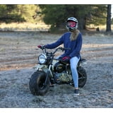 Realtree RT200 196cc Camo Power Ride-On Mini Bike for Adults & Kids ...