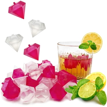 Urban Essentials Reusable Ice Cubes - Quick Freeze Colorful Plastic ...