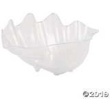 Large Plastic Seashell Bowl - Party Supplies - 1 Piece - Walmart.com