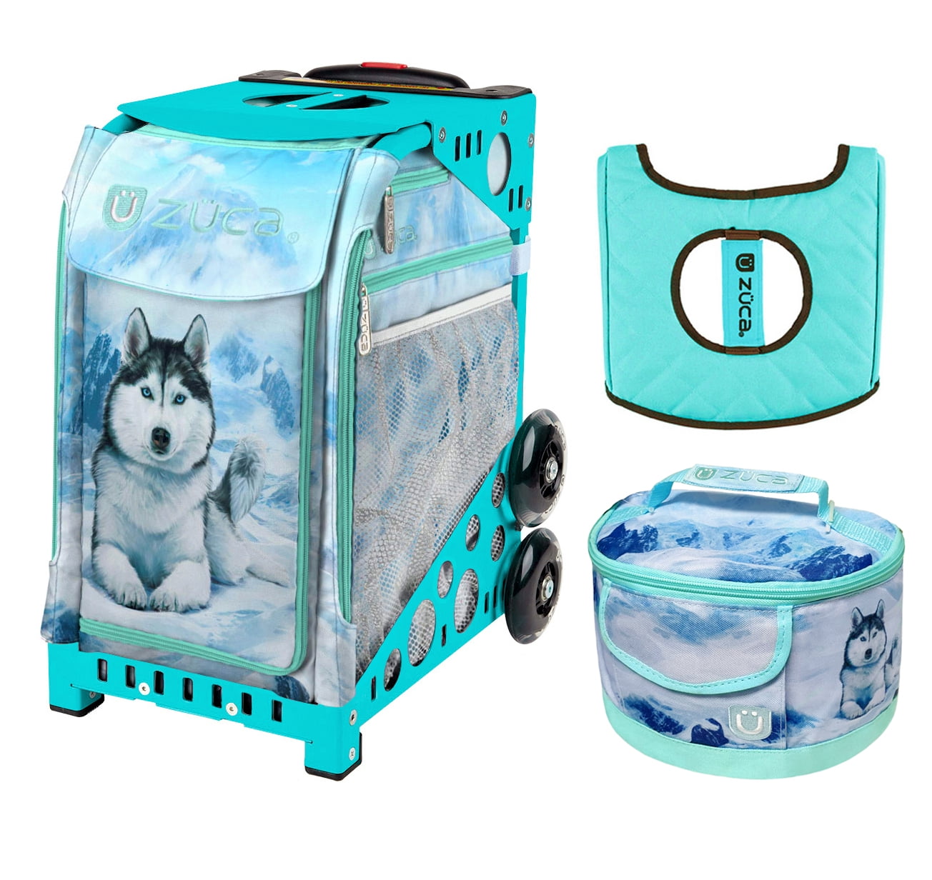 Zuca Nylon Sport Bag - Husky with Lunchbox and Free Small Utility Pouch ...