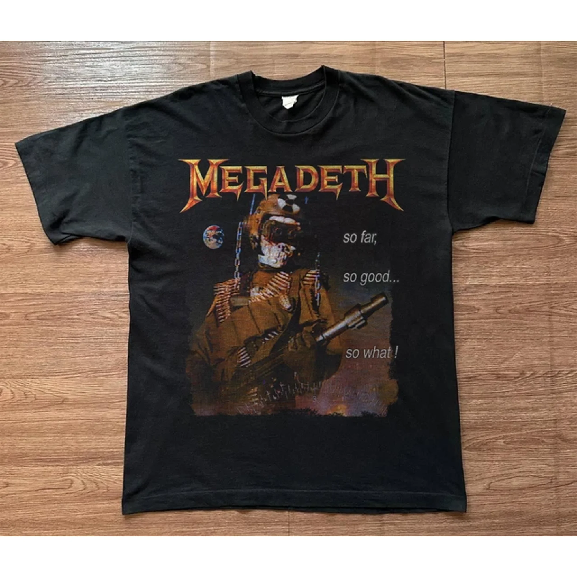 Click here for Pegacle Megadeth So Far So Good So What Album T-Sh... prices
