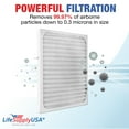 LifeSupplyUSA True HEPA Filter Replacement Compatible with Hunter 30925 ...