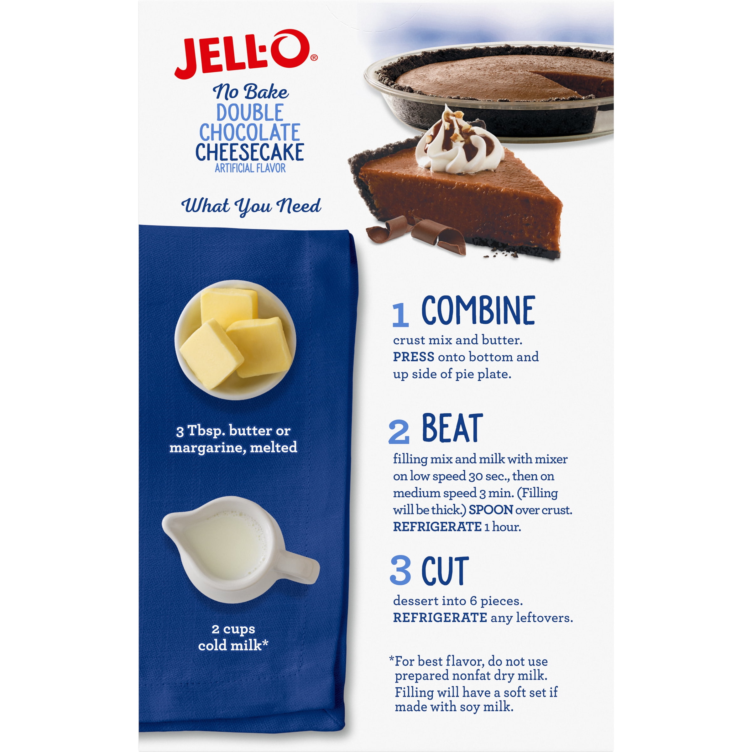 No Bake Cheesecake Box