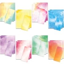 ANZON MORIES 72 Pcs Stationery Set 8.5x11in (48 Sheets Writing Letter ...
