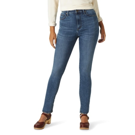 Lee Women's Slim Fit High Rise Skinny Jean, Seattle, 6 | Walmart Canada