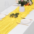 15 Pack Sage Green Cheesecloth Table Runners 17x108 Inches Rustic Sheer ...