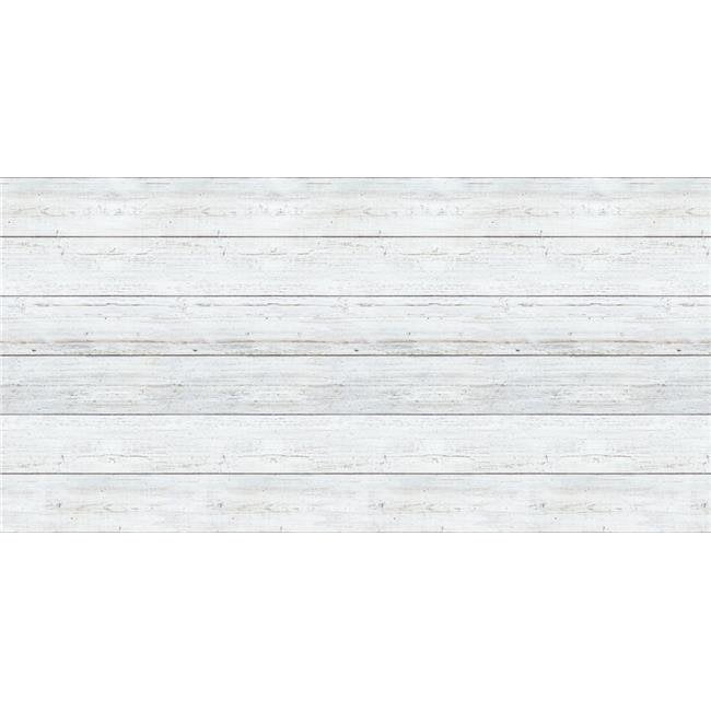 Fadeless 2004574 48 in. x 12 ft. Designs Paper Roll, White Shiplap ...