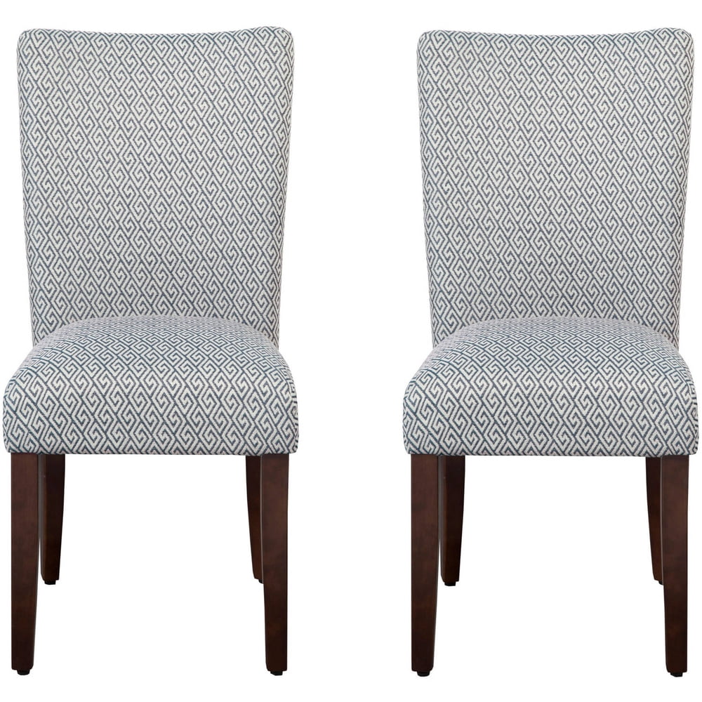 HomePop Parsons Dining Chairs (set of 2), Multiple Colors - Walmart.com ...