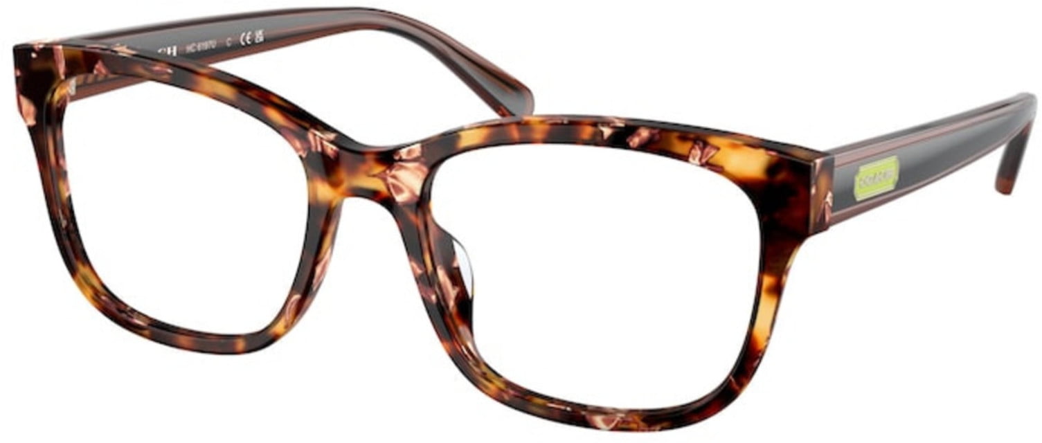 Eyeglasses Coach HC 6197 U 5711 Pearlescent Amber Tortoise - Walmart.com