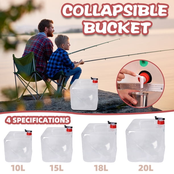 SMihono Large Capacity Large Portable Folding Four Corner Water Storage ...