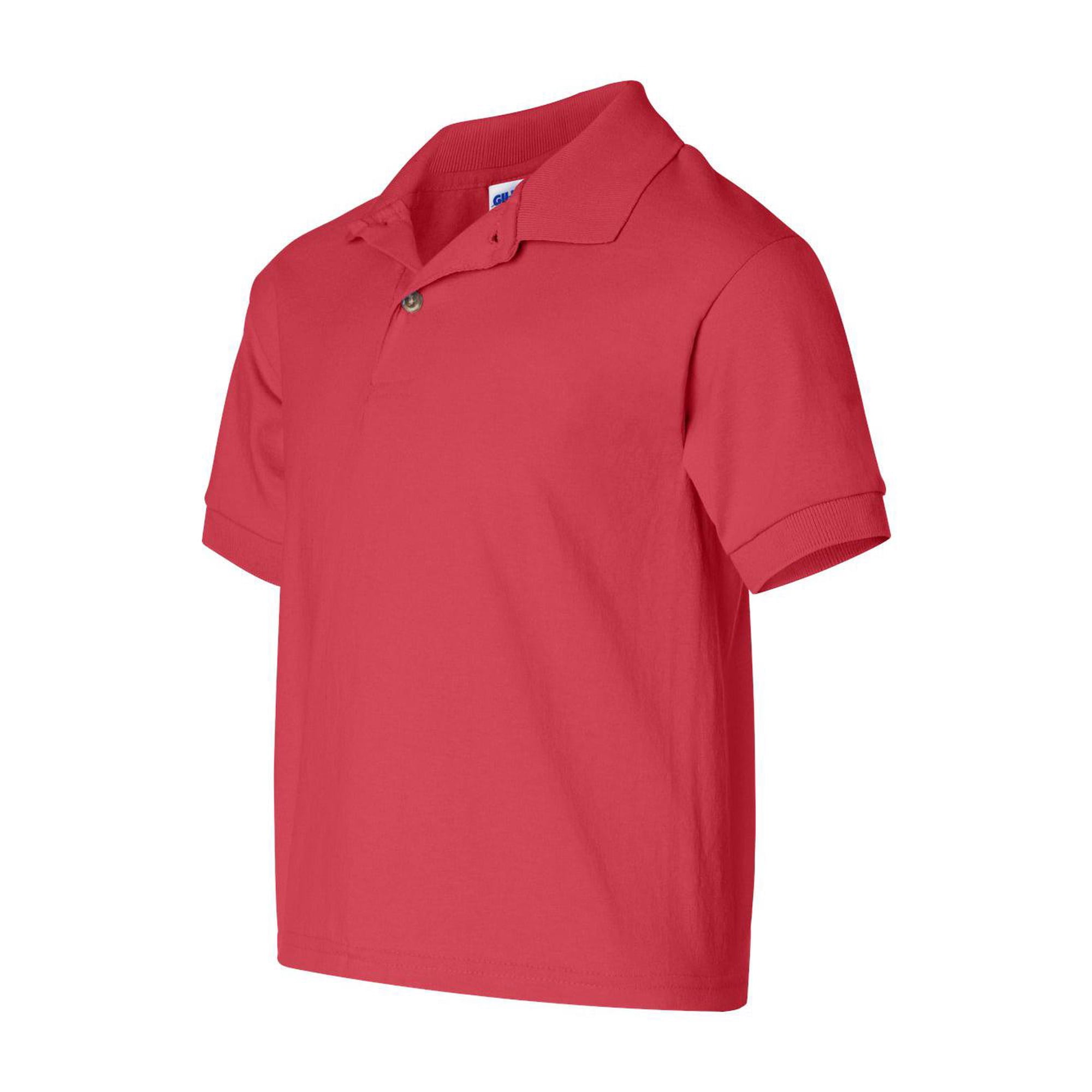 Click here for Gildan - Dryblend Youth Jersey Polo prices