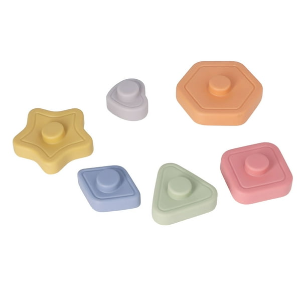 Soft Stacking Towers,6 PCS Soft Stacking Soft Building Towers Soft ...