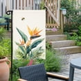 Bird of Paradise Garden Flag 12x18 Inch Summer Tropical Plant Double ...