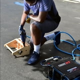 Campbell Hausfeld 1.3 Gallon Quiet Slim Air Compressor (DC010500 ...