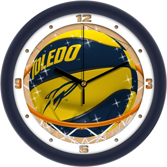 Suntime ST-CO3-TOR-SDCLOCK Toledo Rockets-Slam Dunk Wall Clock ...